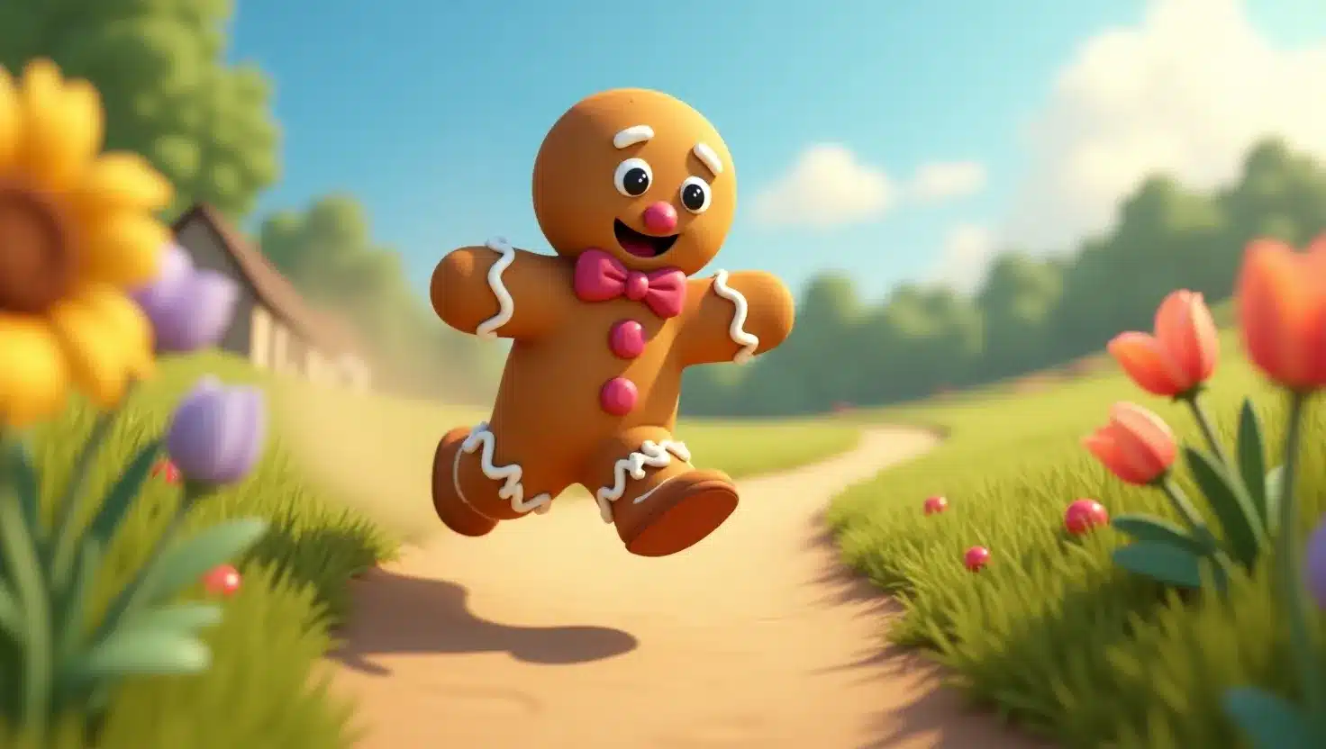 The Gingerbread Man 진저브레드맨 - 오잉톡 Books